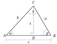 Calculate Triangle Area Using Trigonometry Rules - Mathematics Learning ...